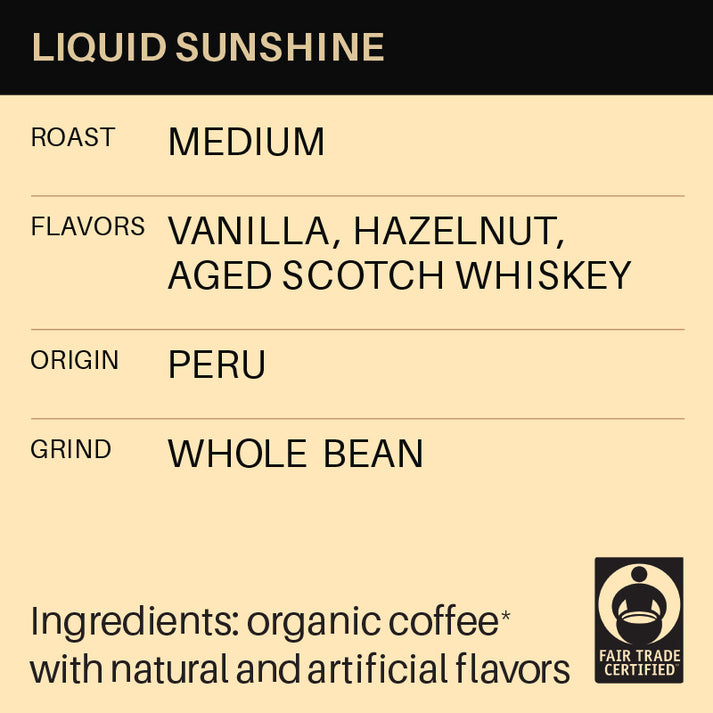 Roast28 | Liquid Sunshine medium roast coffee